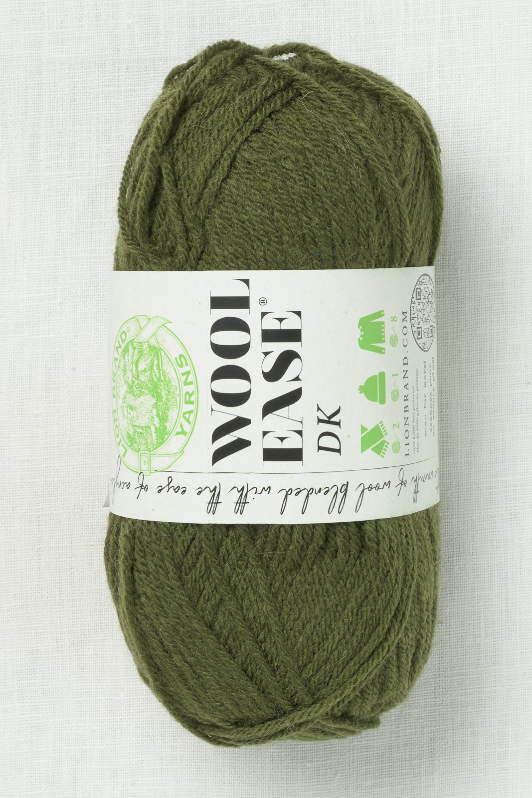 Lion Brand Wool Ease DK 172T Olive – Wool and Company