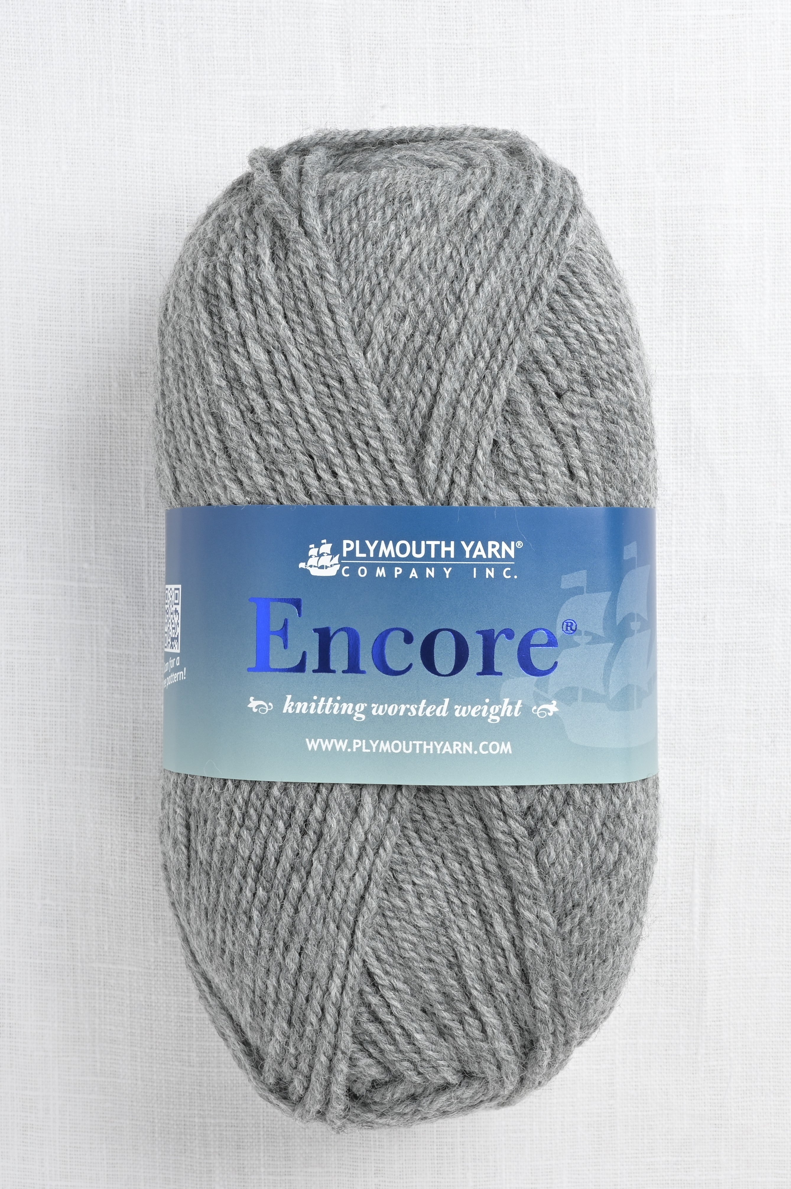 Plymouth Encore Worsted 194 Medium Grey – Wool and Company