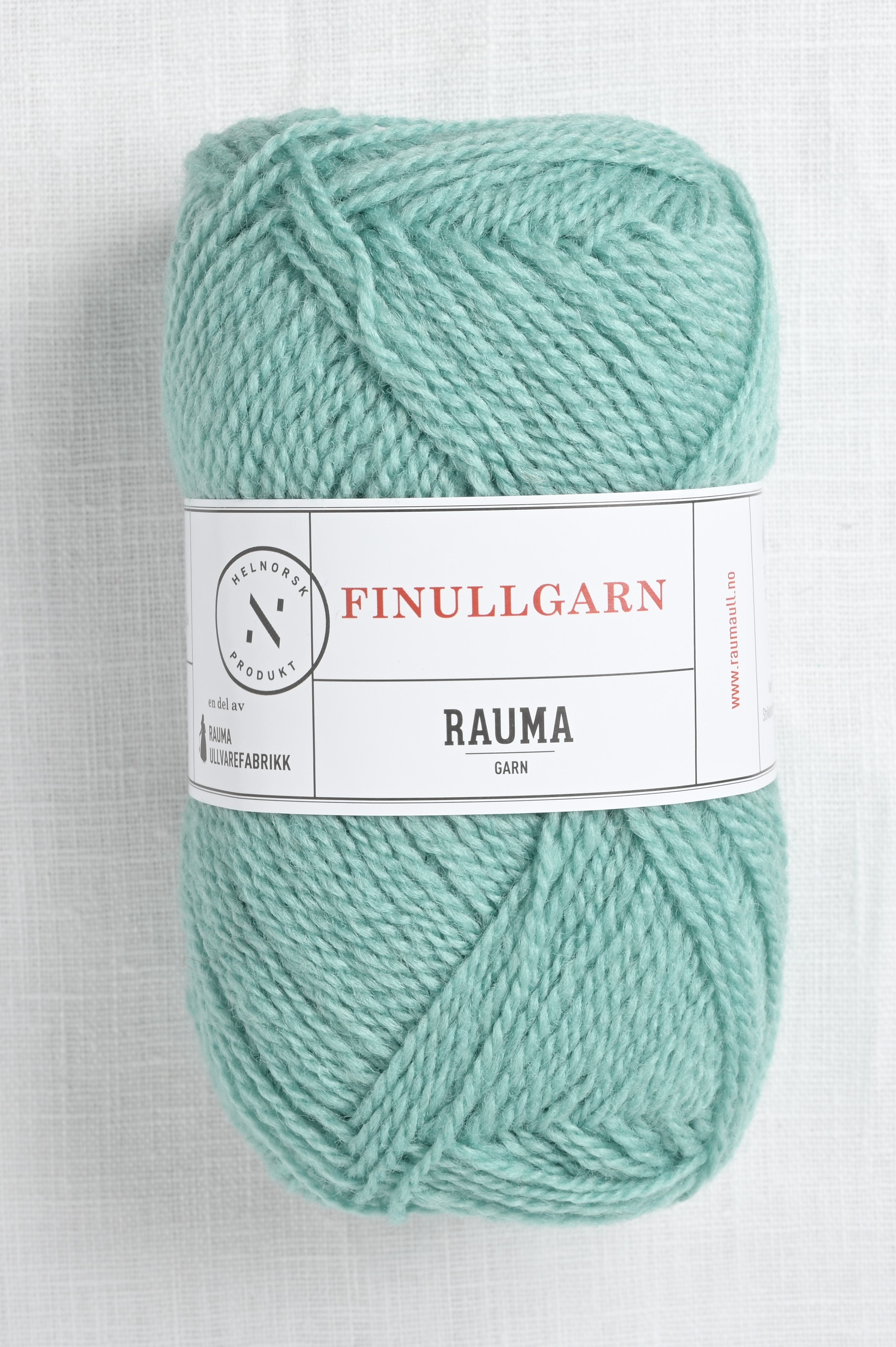 Rauma Finullgarn 4887 Light Blue Green – Wool and Company