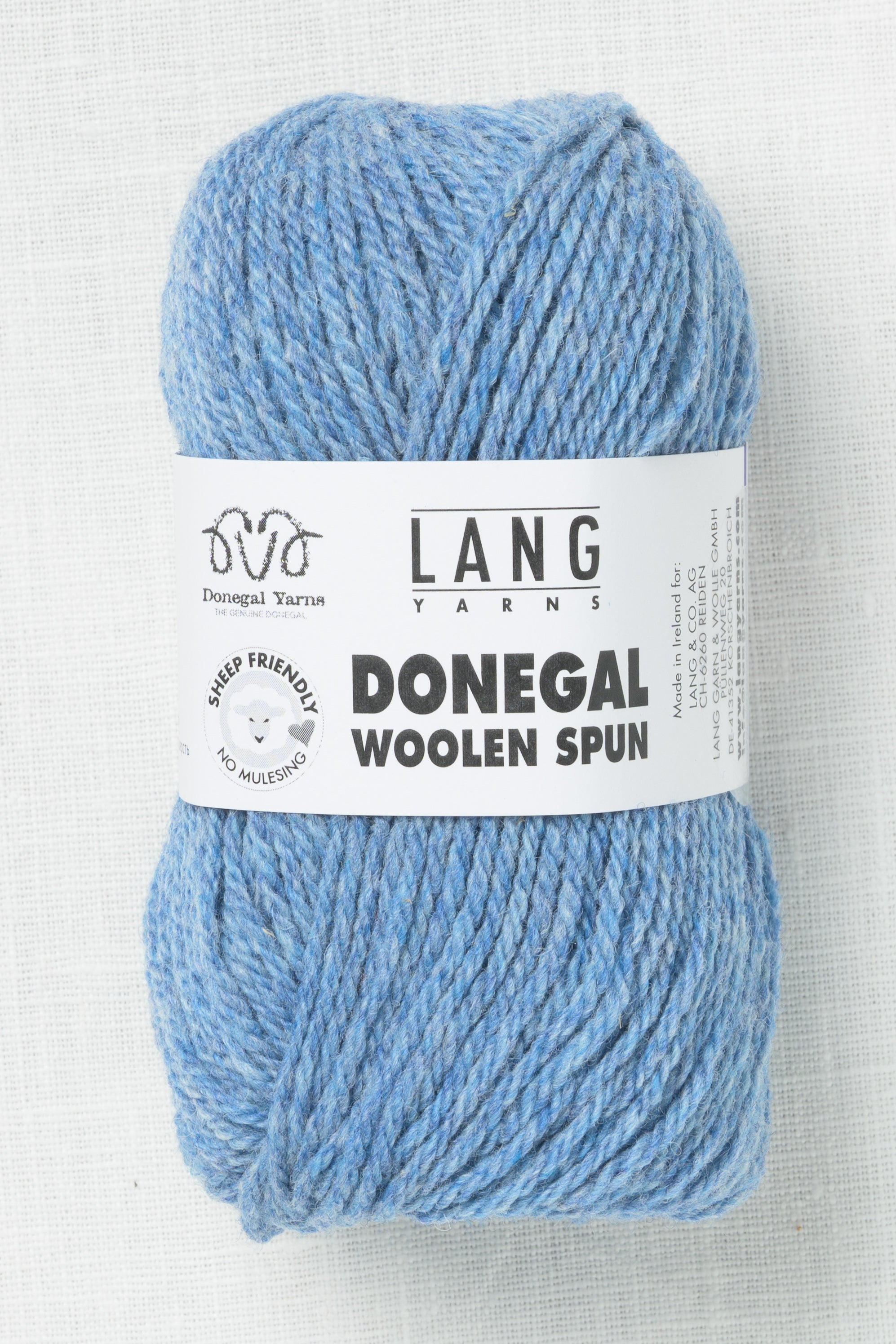 Lang Yarns Donegal Woolen Spun 22 Blue – Wool and Company
