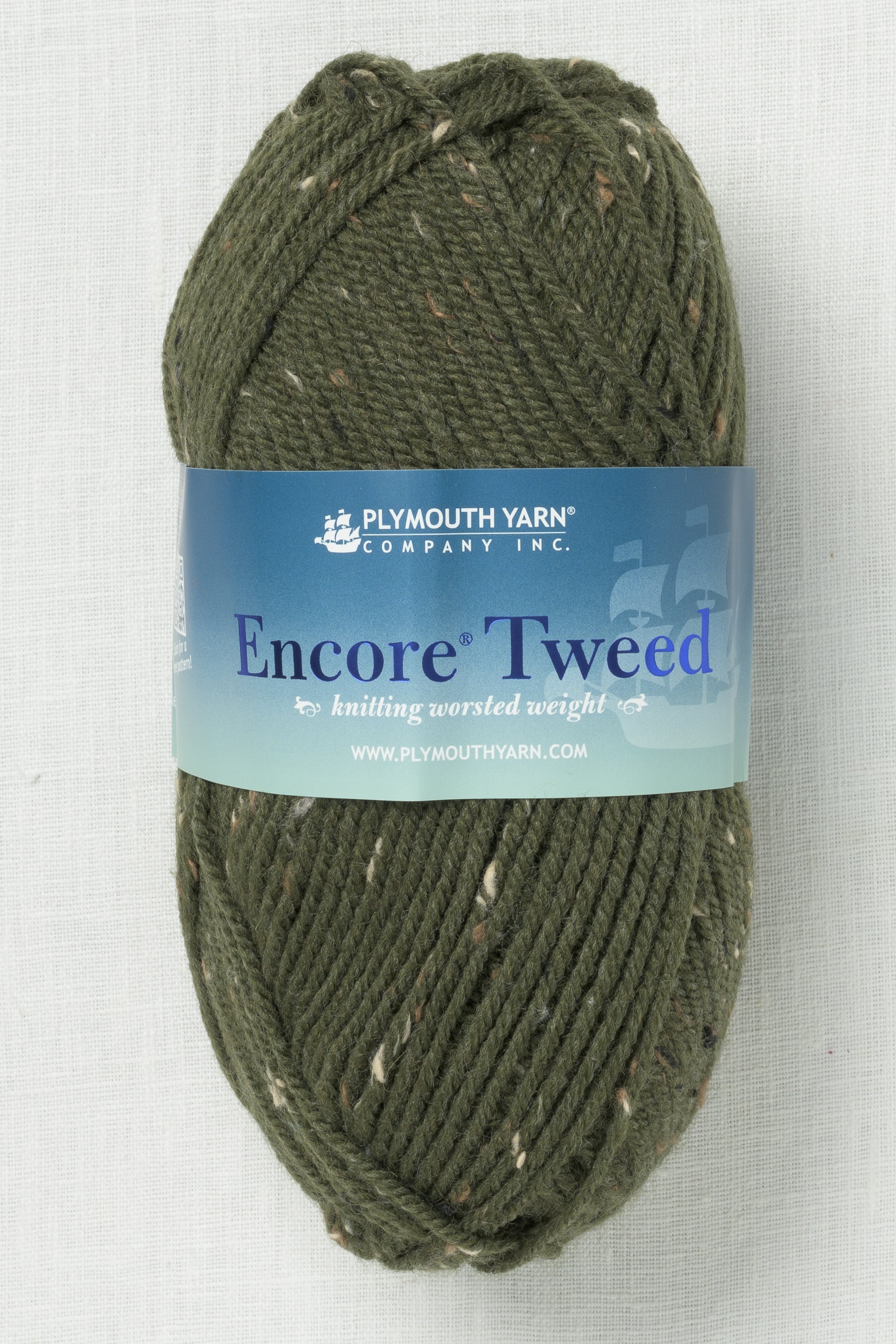 Plymouth Encore Worsted Tweed 3525 Hunter – Wool and Company