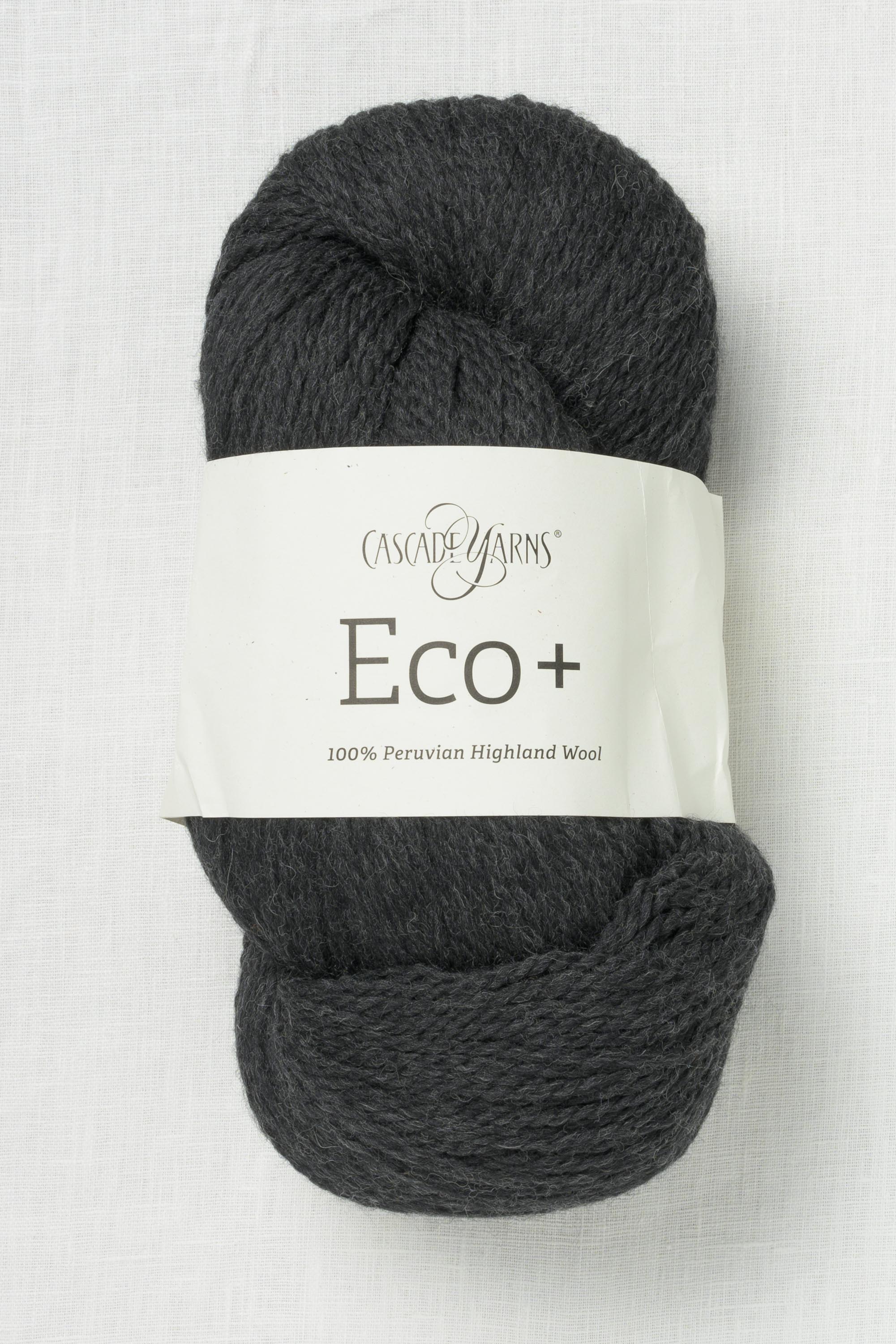 Cascade Eco Plus 4002 Jet – Wool and Company