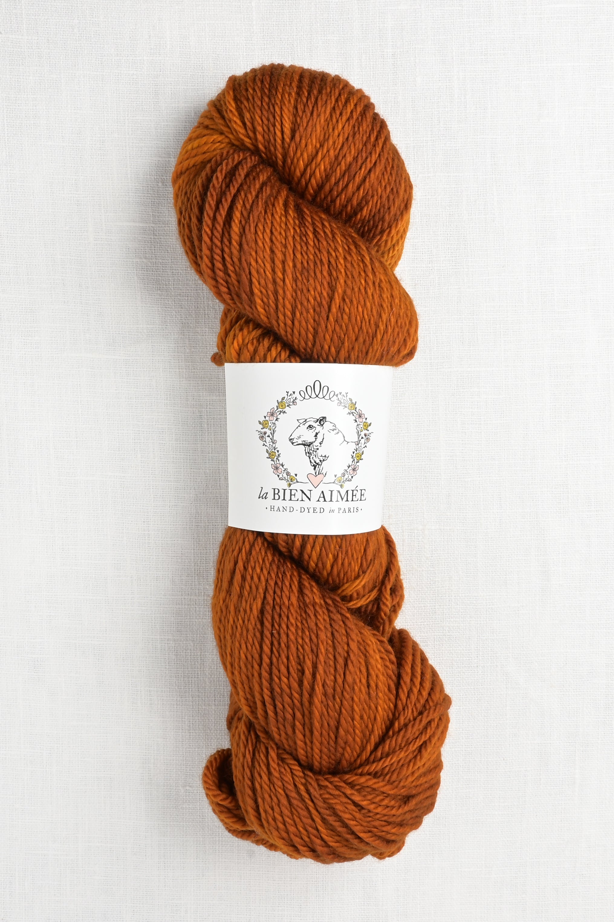 La Bien Aimee Merino Aran Rust – Wool and Company