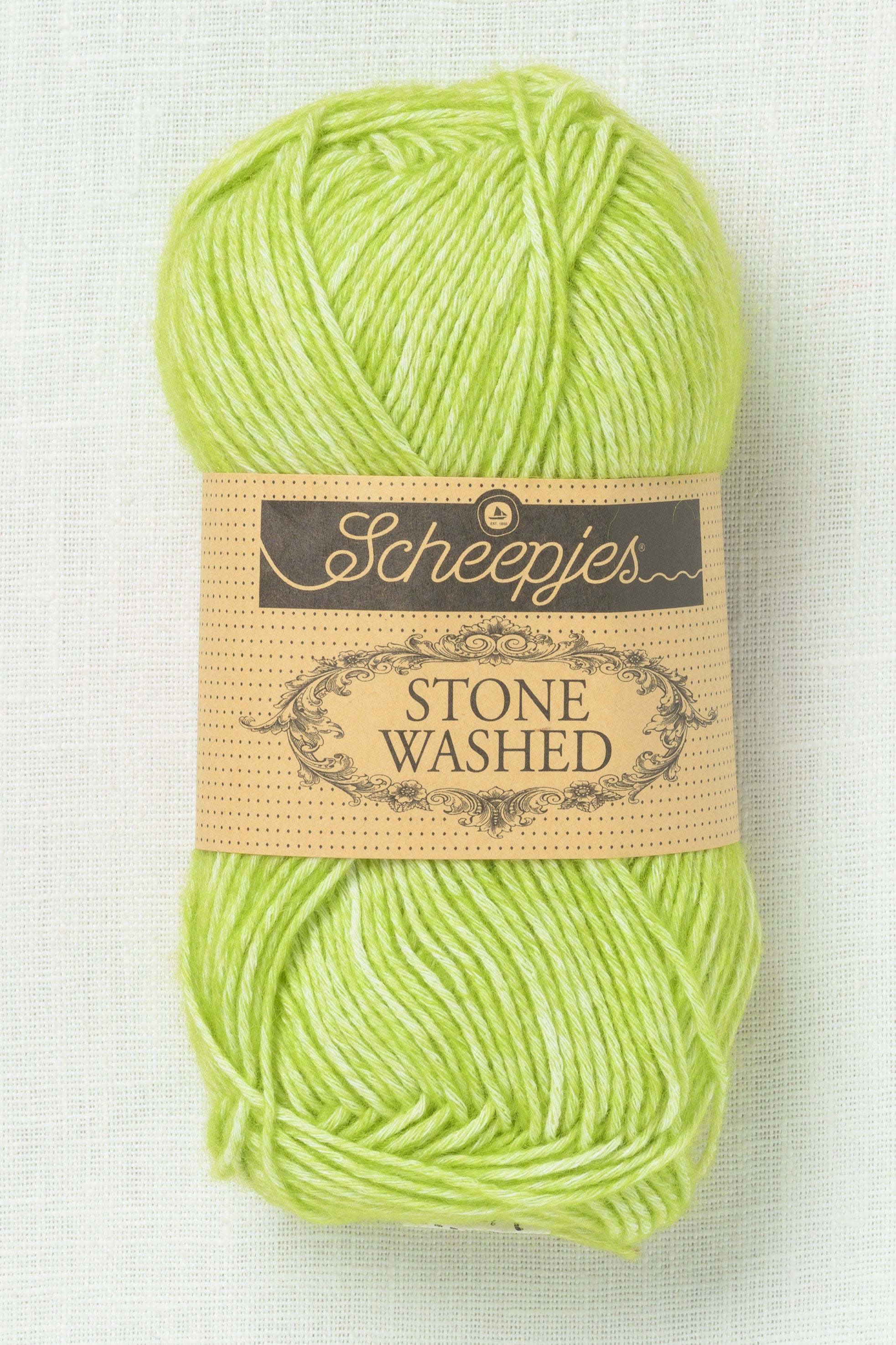 Scheepjes Stone Washed 827 Peridot – Wool and Company