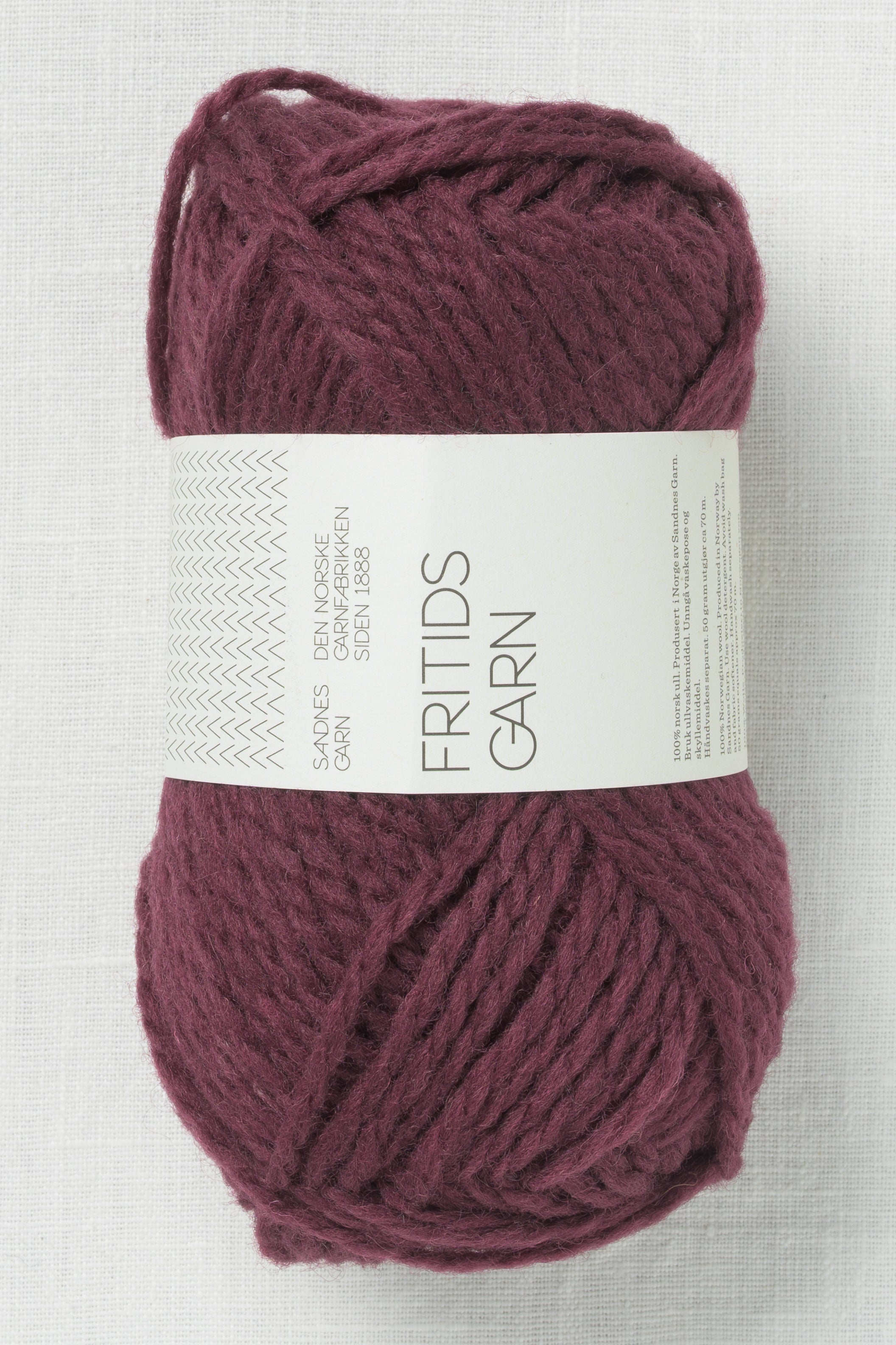 Sandnes Garn Fritidsgarn 4372 Deep Burgundy – Wool and Company