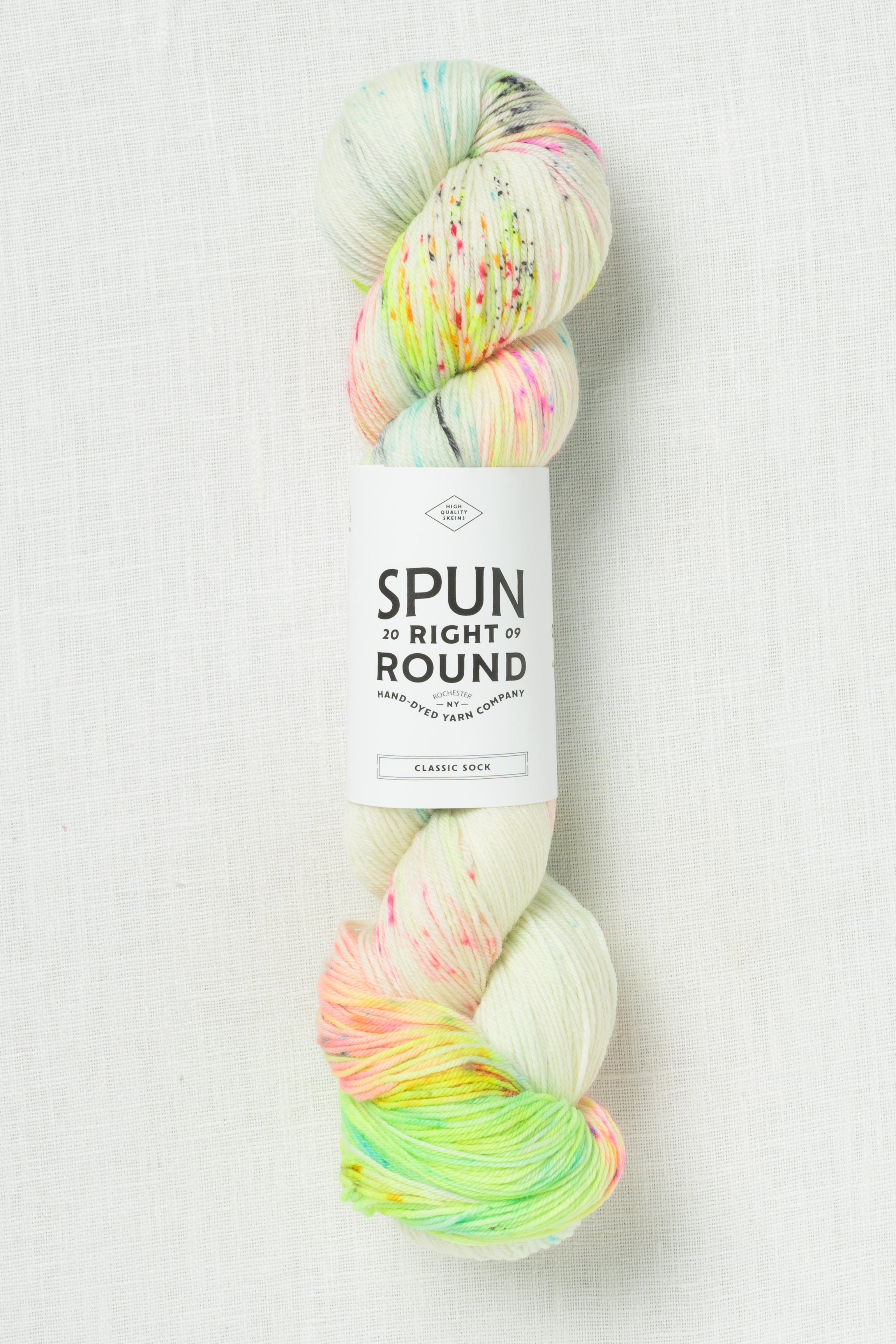 Spun Right Round Classic Sock Hologram – Wool and Company