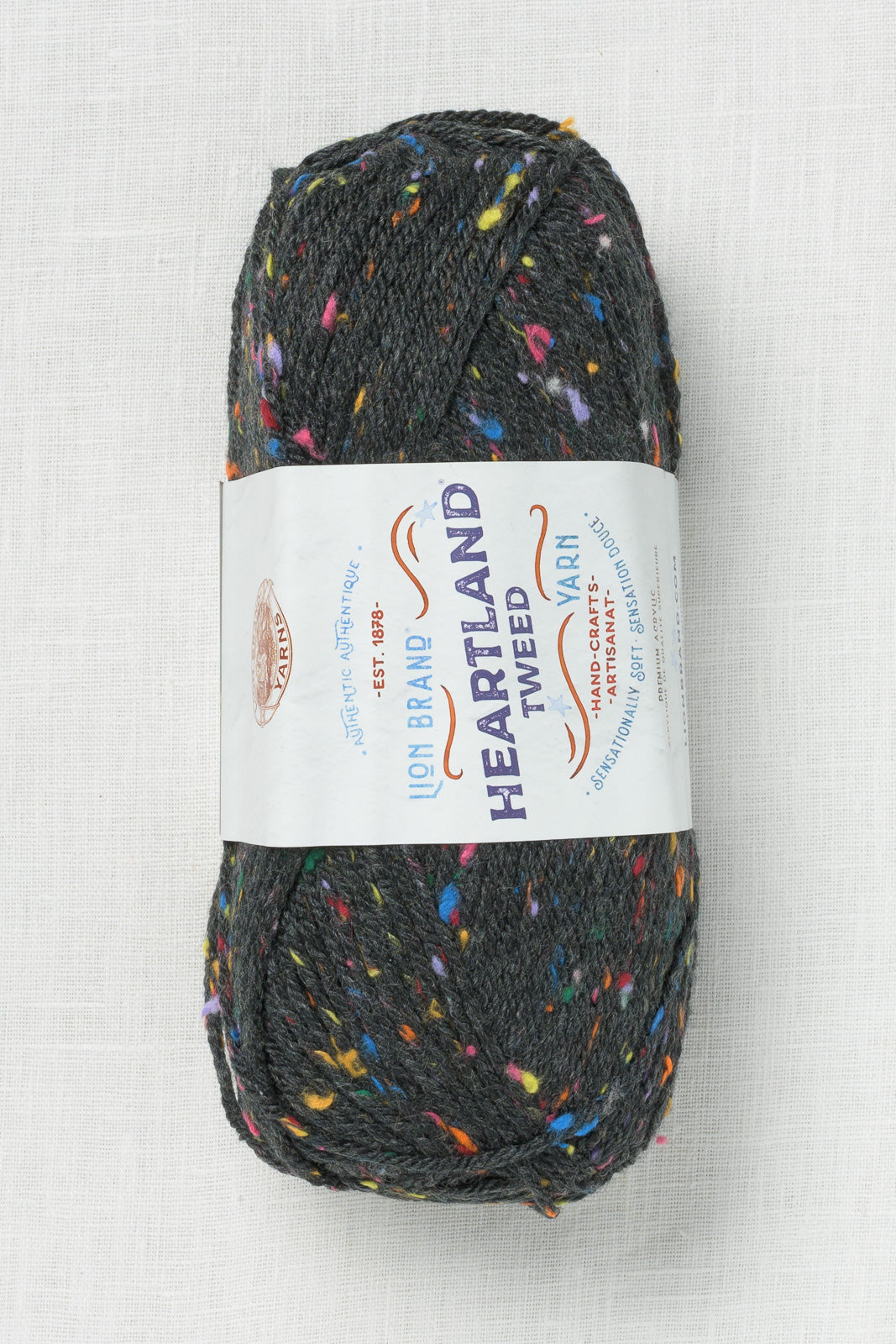 Lion Brand Heartland 353D Black Canyon Tweed – Wool and Company