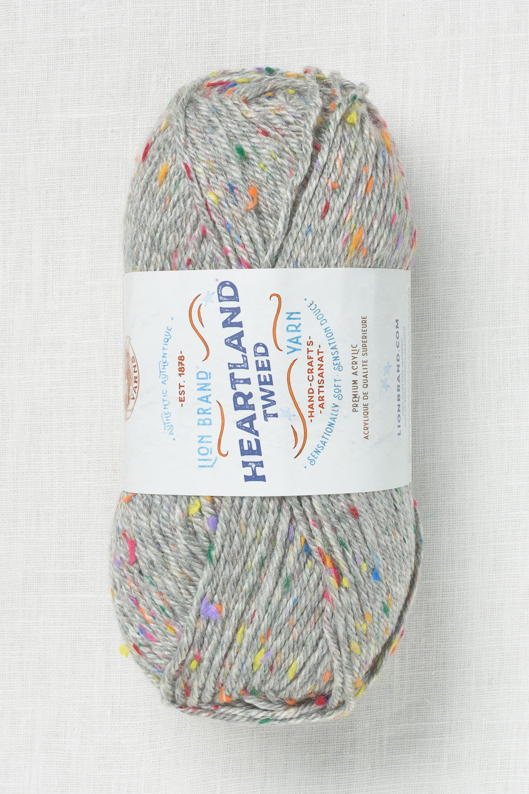 Lion Brand Heartland 350D Mount Rainier Tweed – Wool and Company