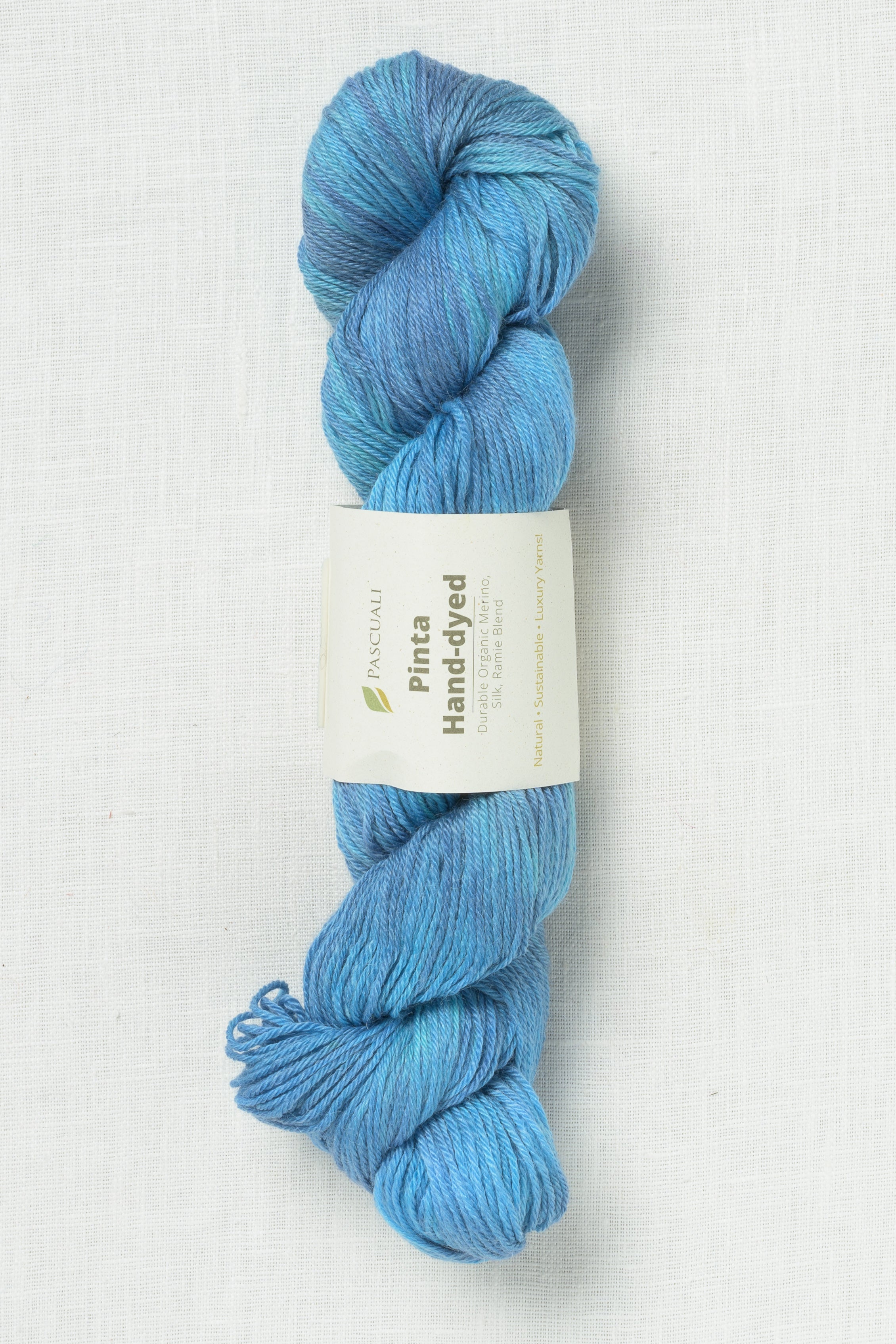 Pascuali Pinta Hand Dyed 202 Blue Lagoon – Wool and Company