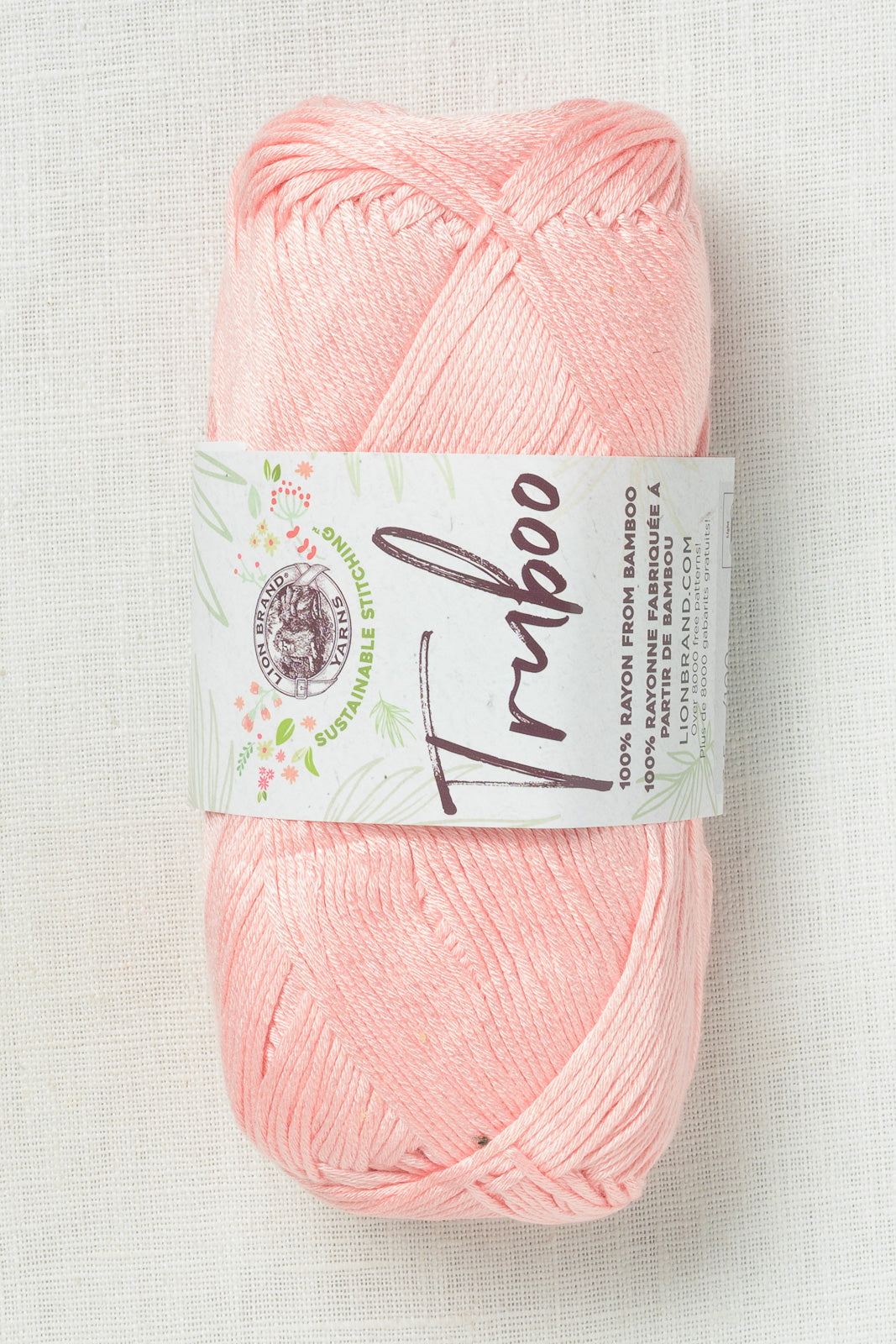 Lion Brand Truboo 101B Light Pink – Wool and Company
