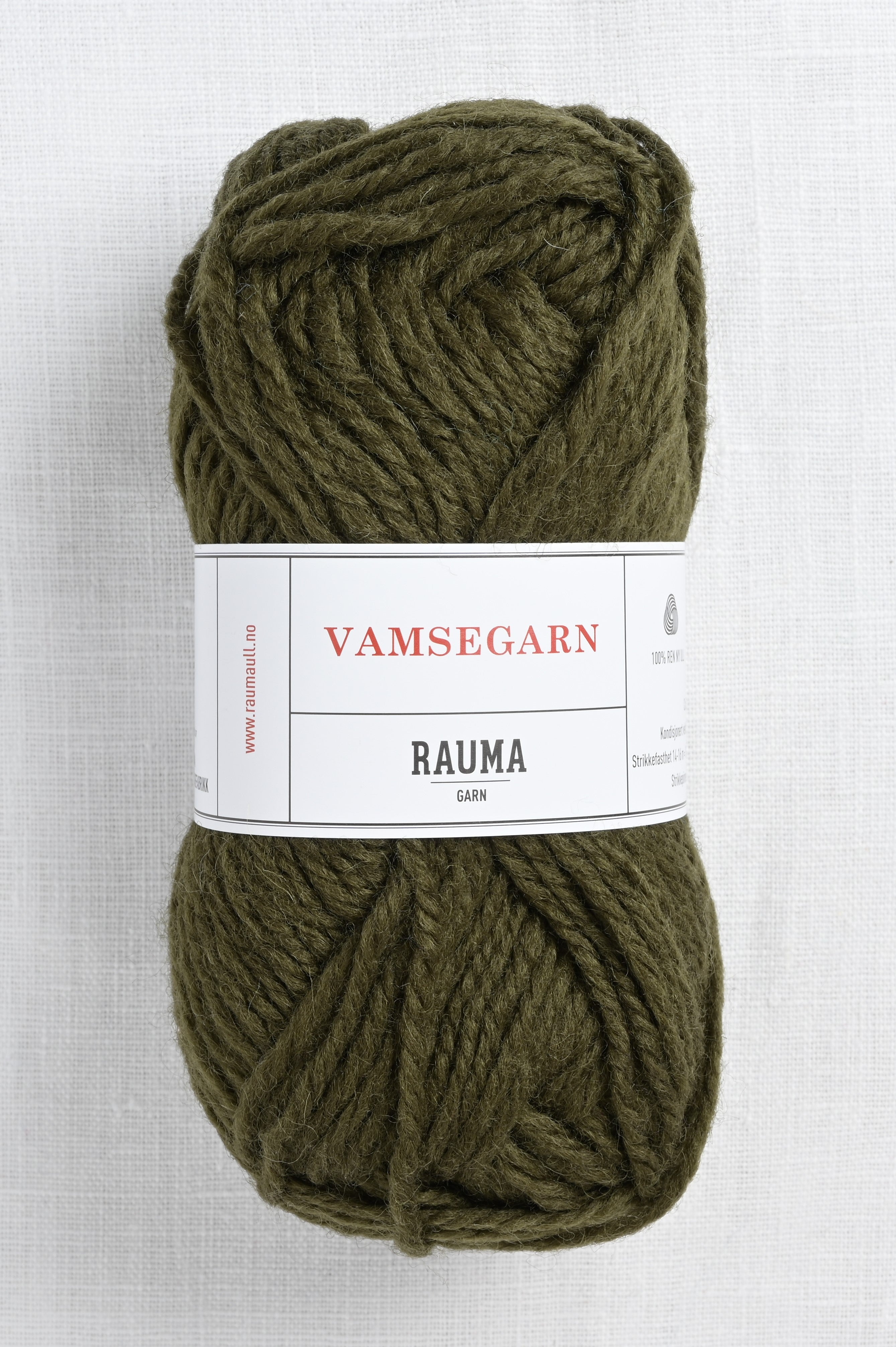 Rauma Vamsegarn 86 Moss Green – Wool and Company