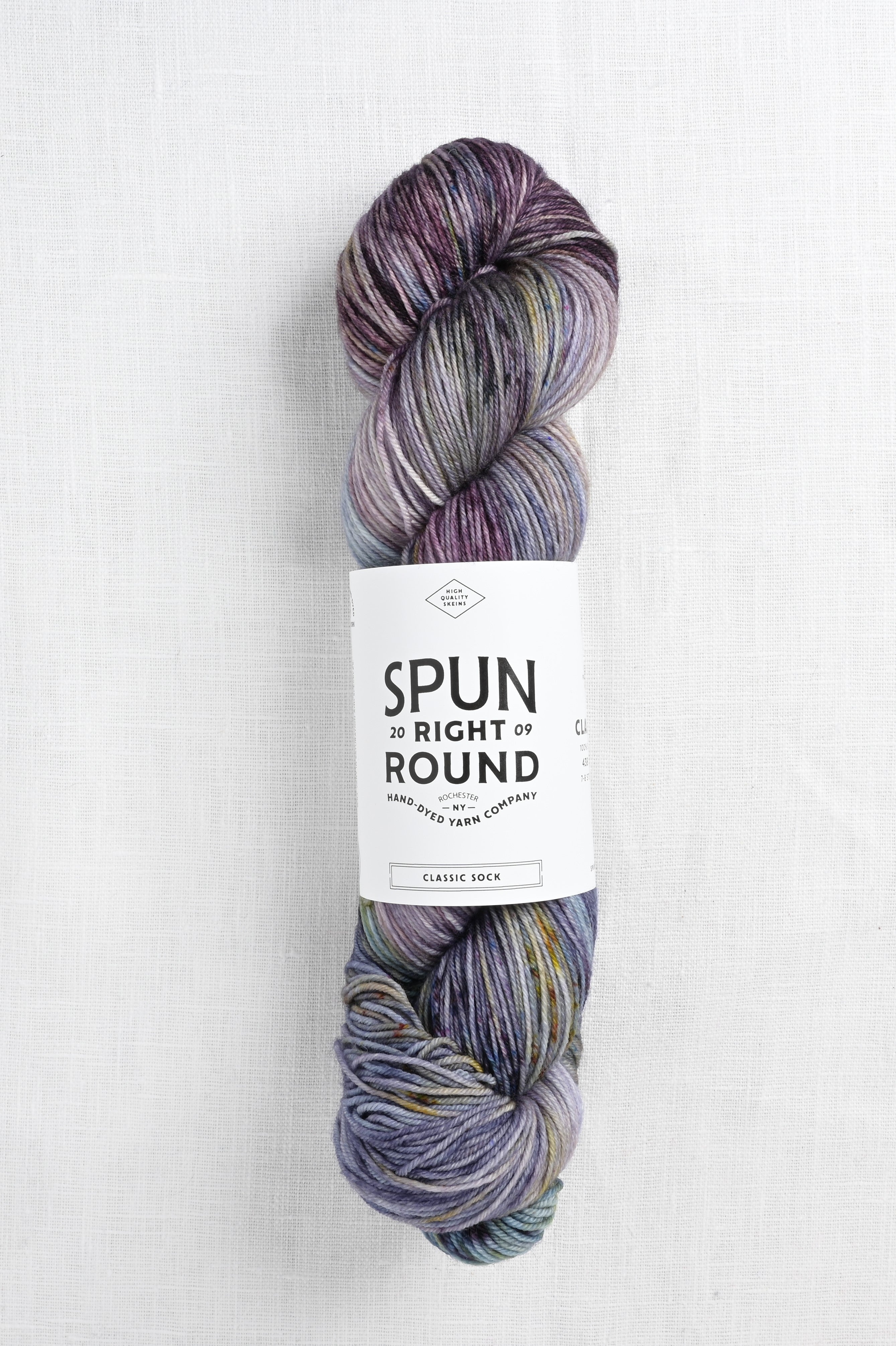 Spun Right Round Merino Aran Dirty Denim – Wool and Company