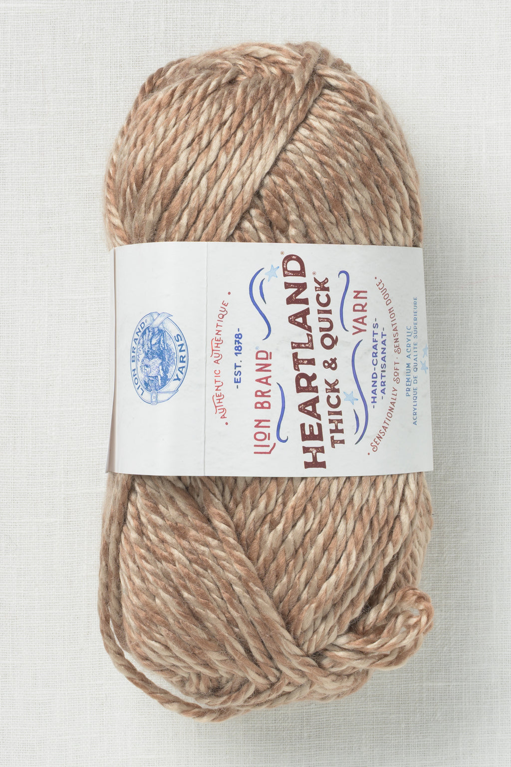 Lion Brand Heartland Thick & Quick 125AE Balboa – Wool and Company