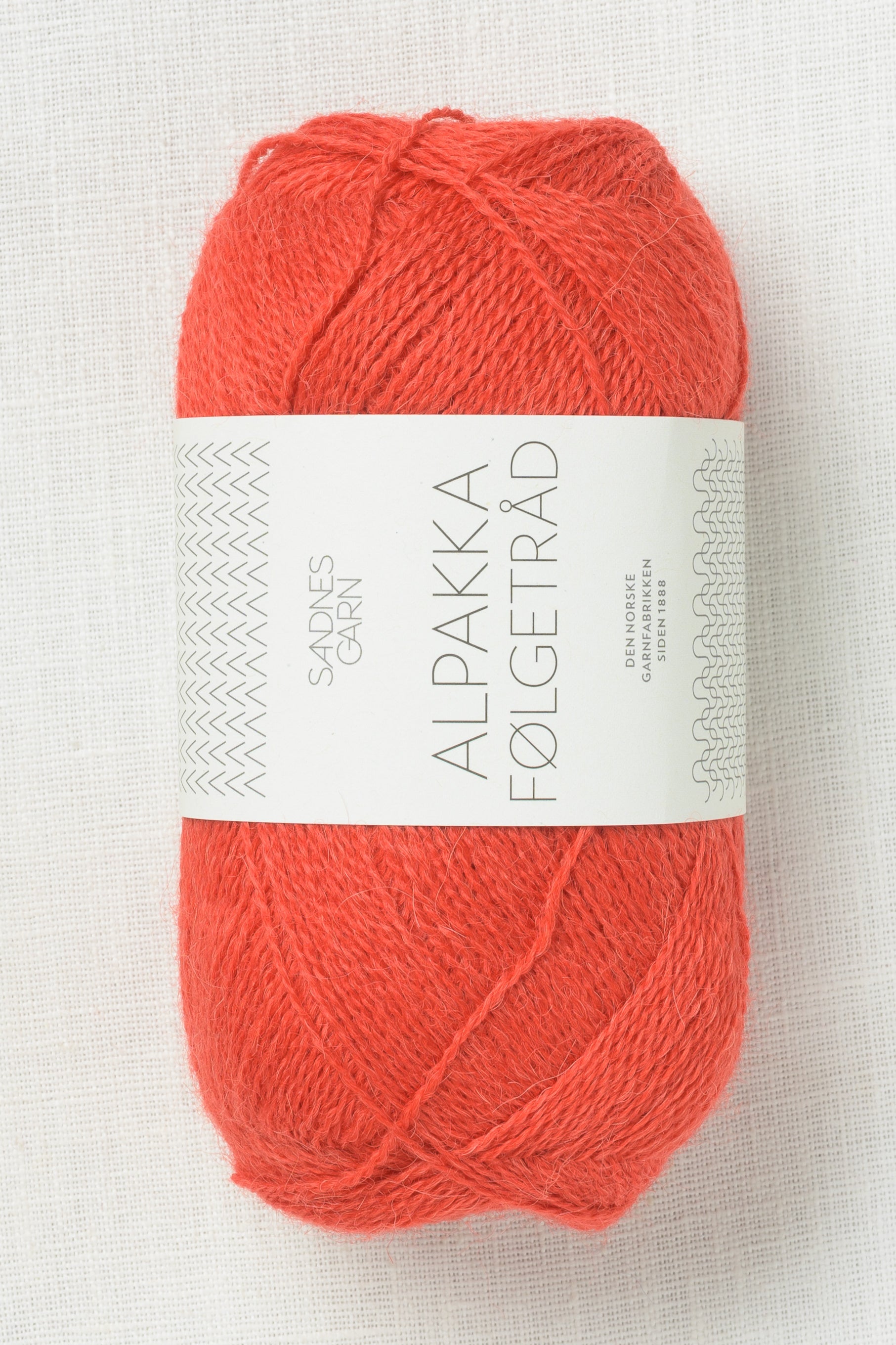 Sandnes Garn Alpakka Folgetrad 4018 Scarlet Red – Wool and Company