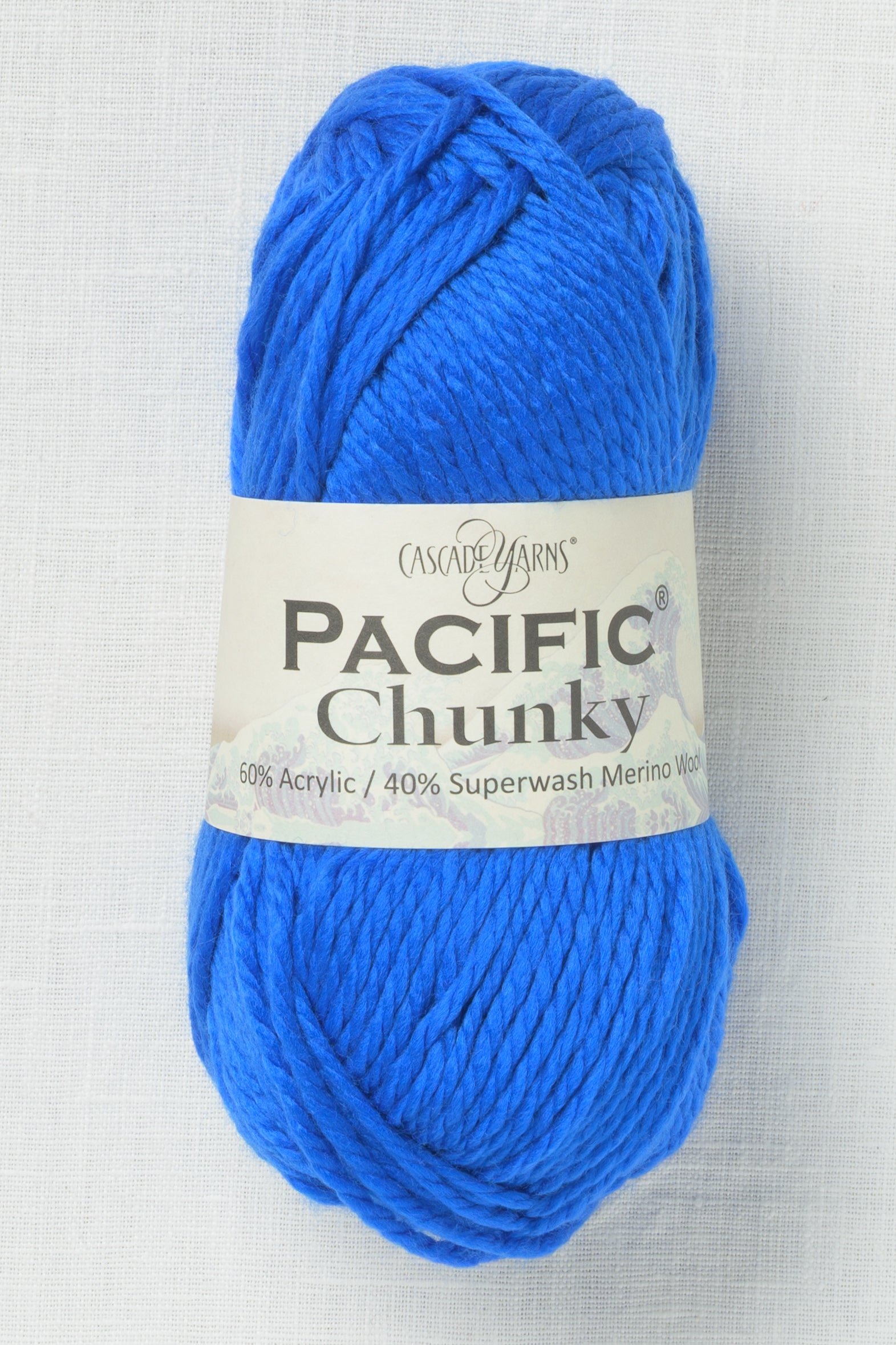 Cascade Pacific Chunky 204 Highlighter Blue – Wool and Company