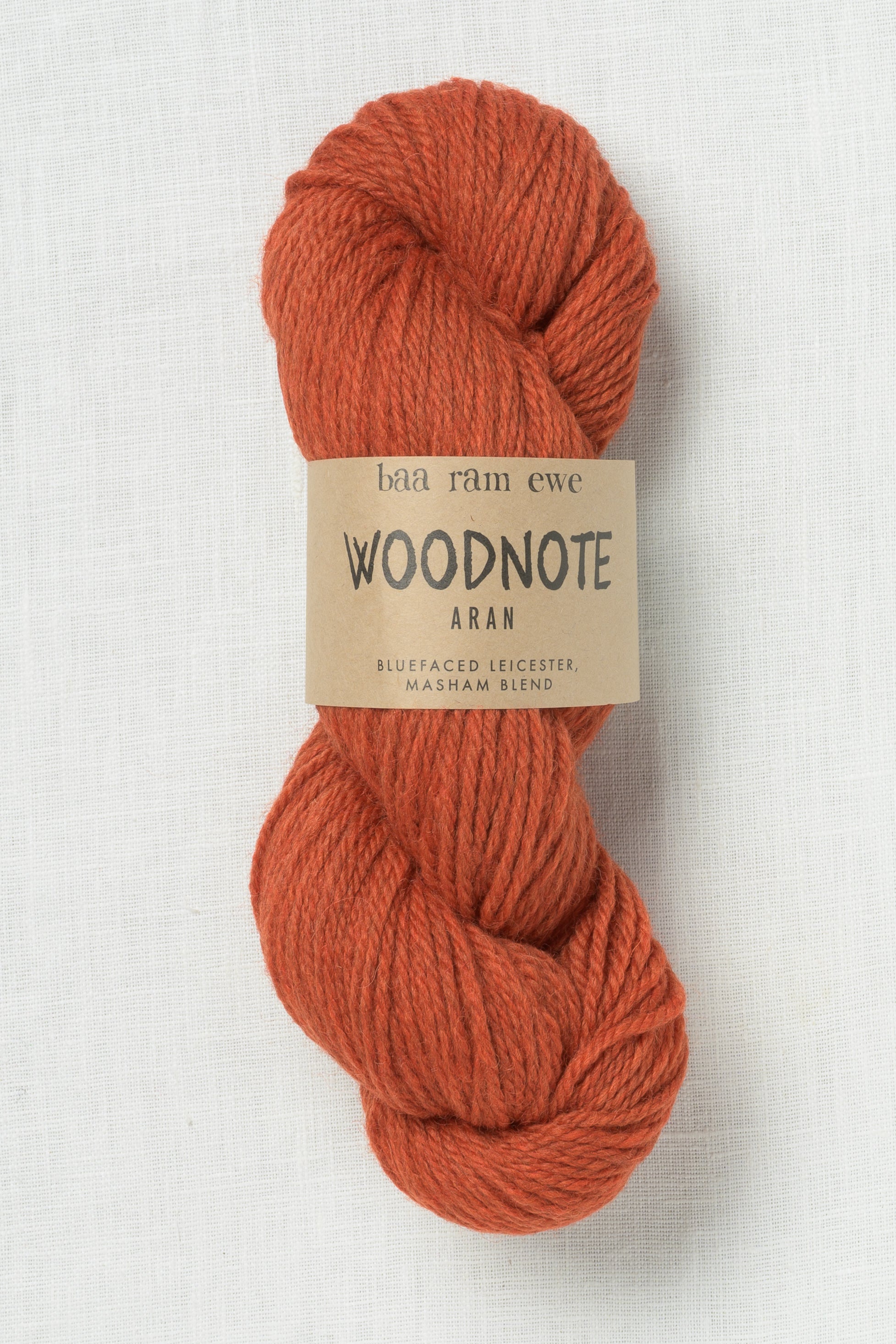 Baa Ram Ewe Woodnote Aran Fox – Wool and Company