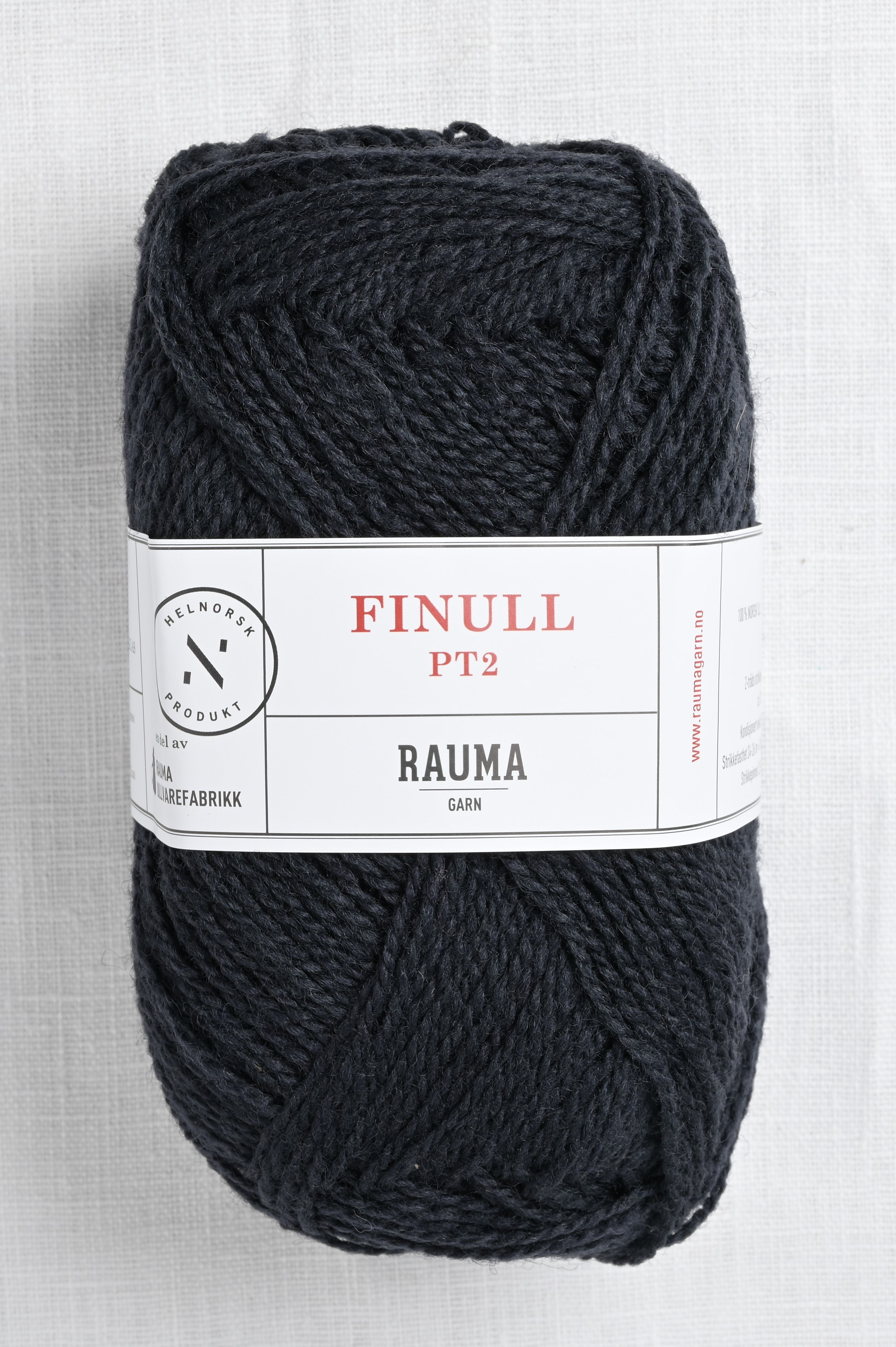 Rauma Finullgarn 4387 Dark Steel – Wool and Company