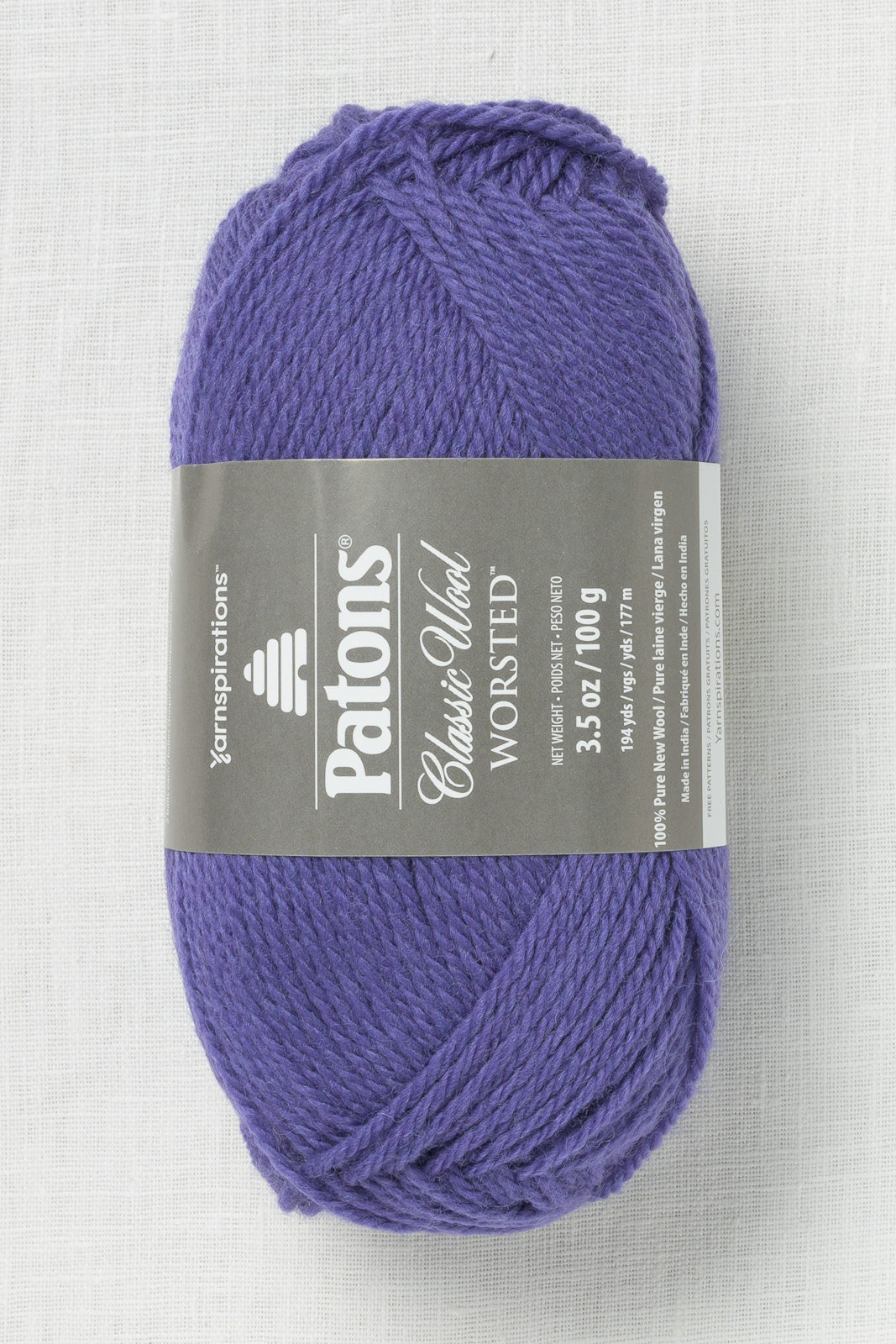Patons Classic Wool Worsted Pansy – Wool and Company