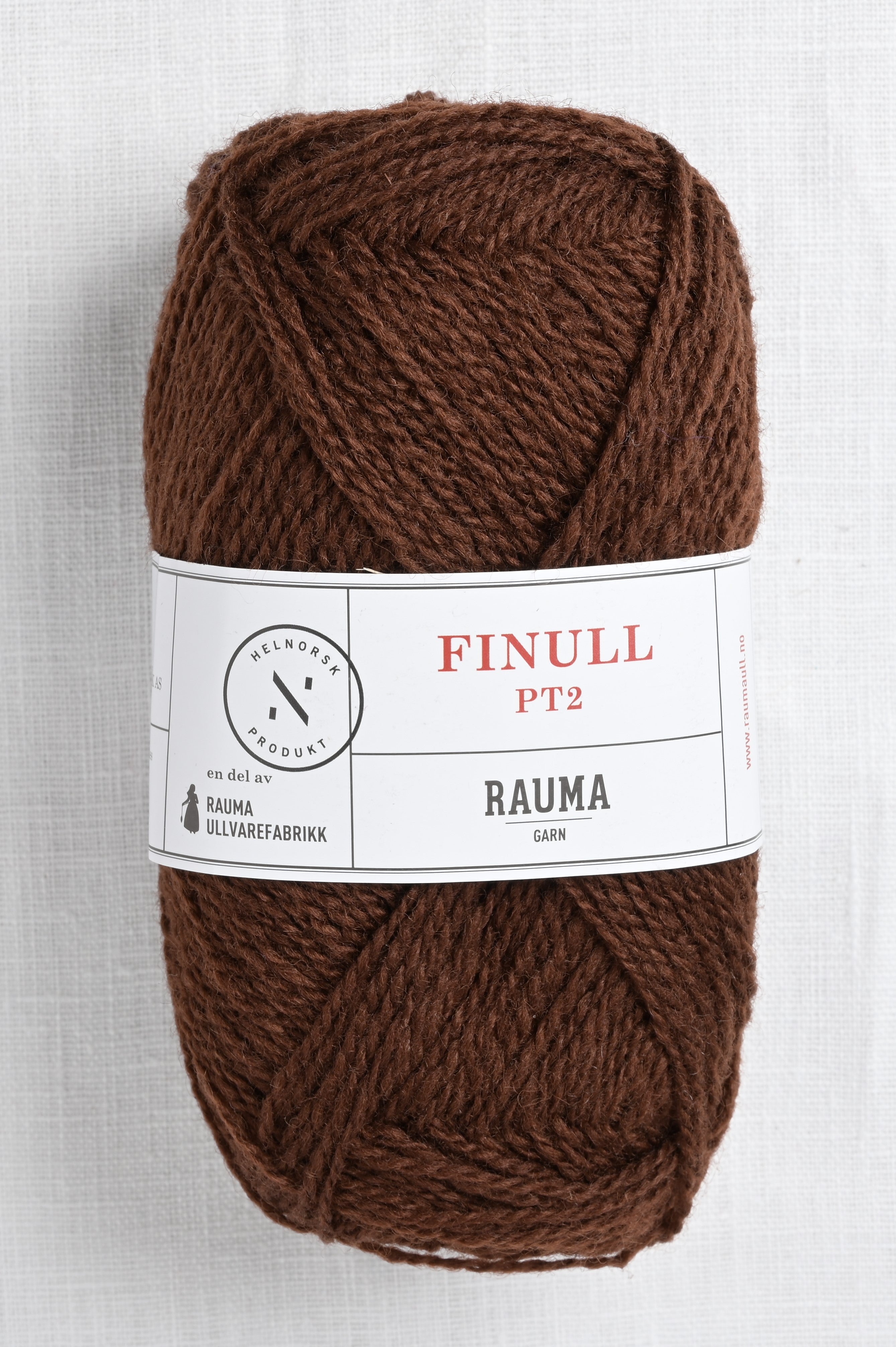 Rauma Finullgarn 4064 Medium Brown – Wool and Company
