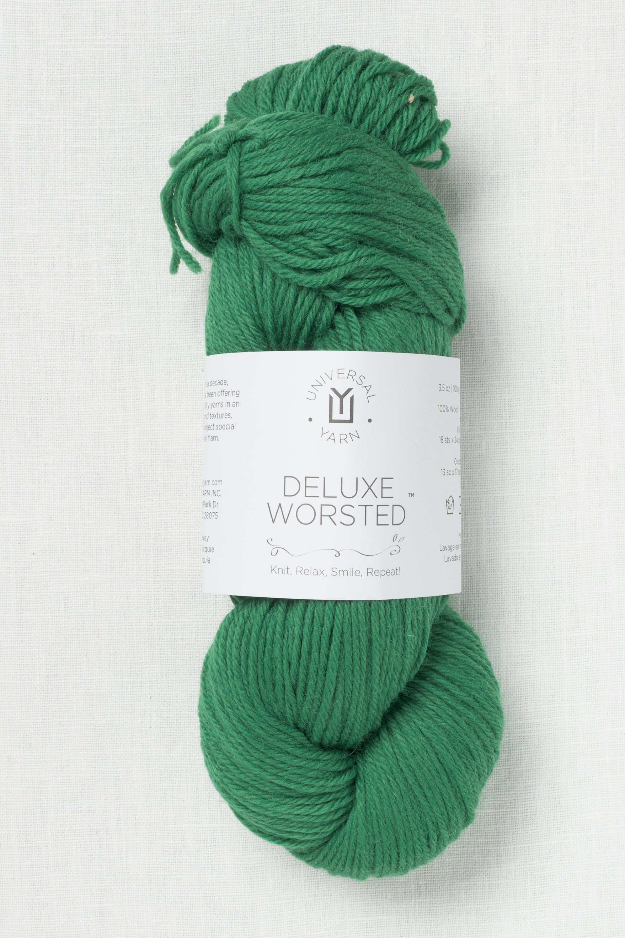 Universal Yarn Deluxe Worsted 3692 Christmas Green – Wool and Company