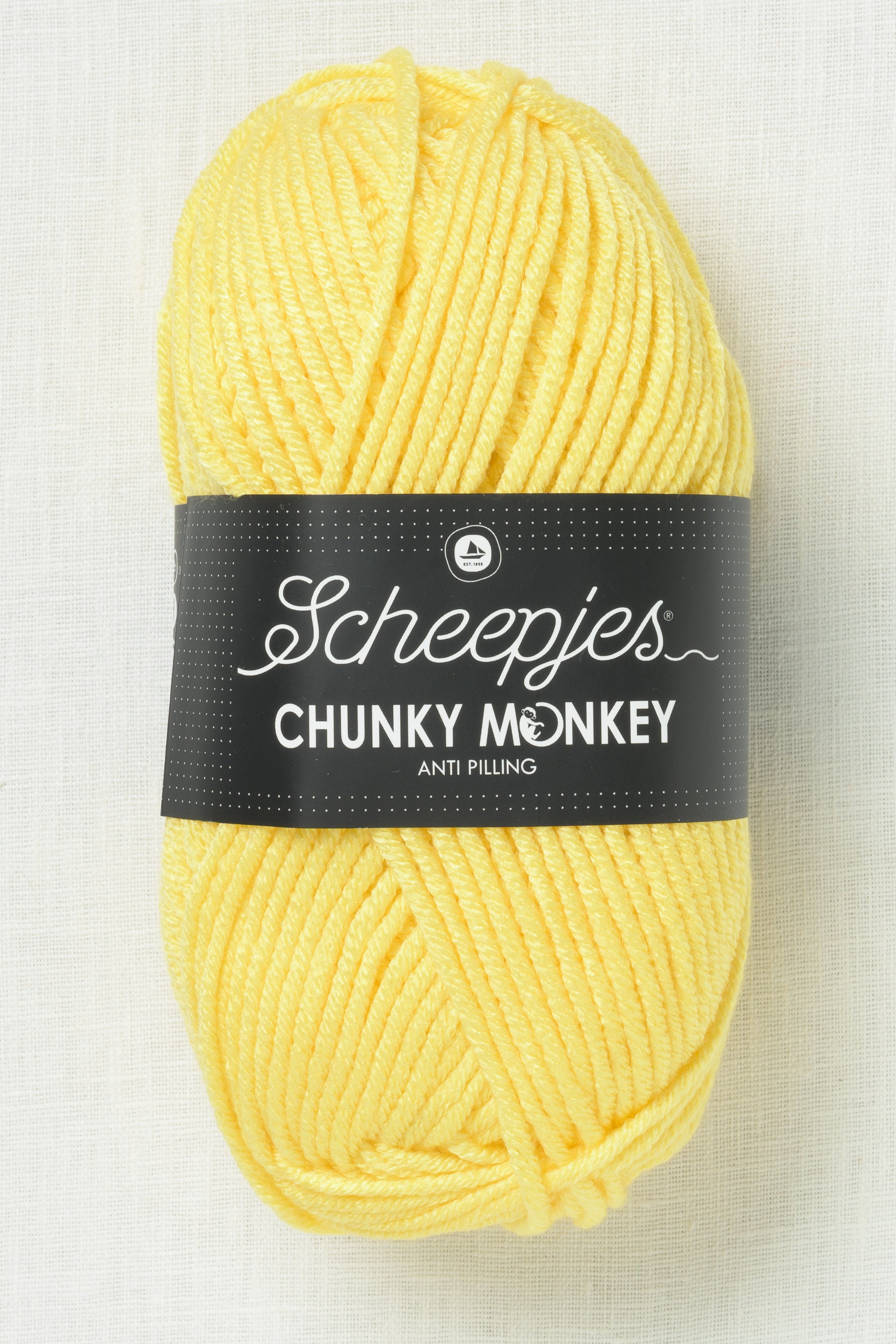 Scheepjes Chunky Monkey 1263 Lemon – Wool and Company