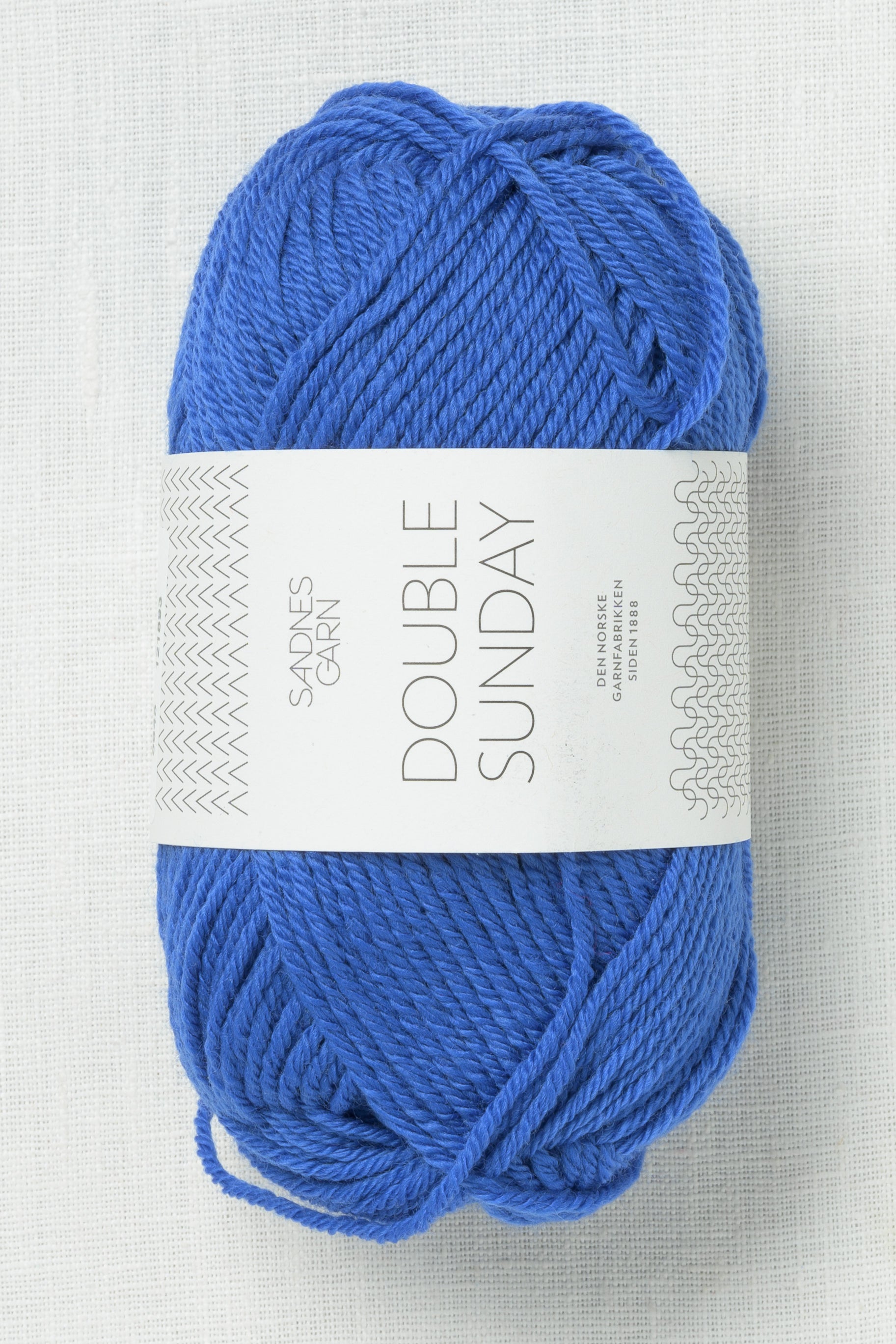 Sandnes Garn Double Sunday 5845 Dazzling Blue – Wool and Company