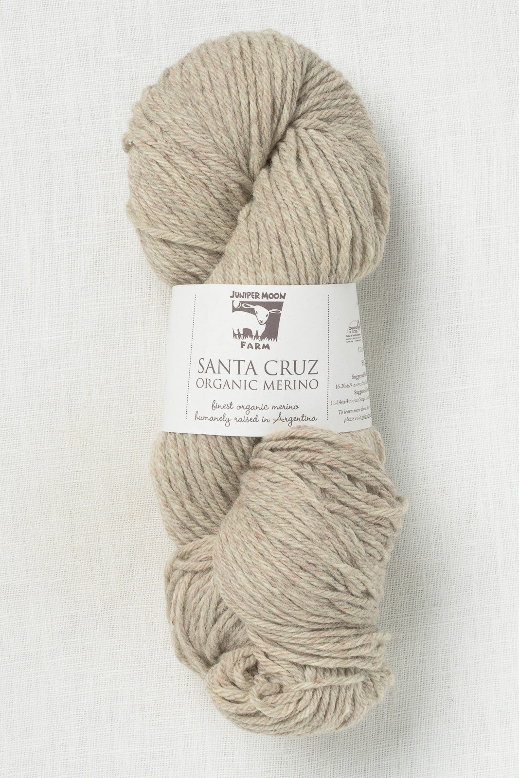 Juniper Moon Farm Santa Cruz Organic Merino 106 Alabaster – Wool and ...