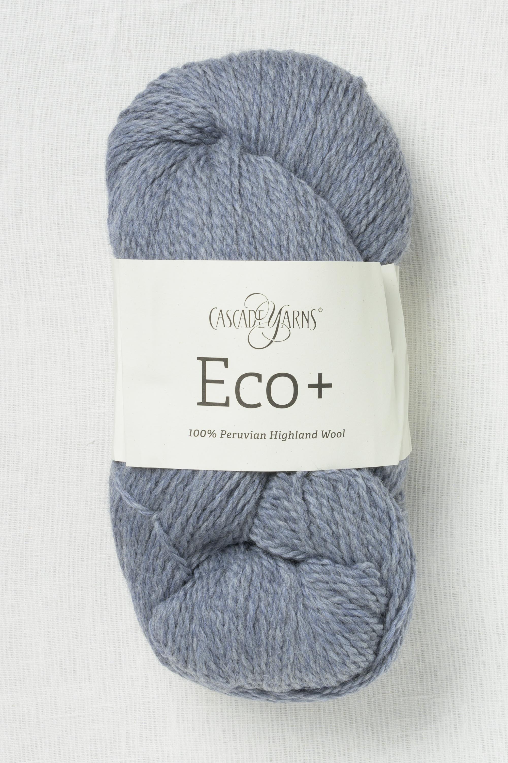 Cascade Eco Plus 1009 Storm Cloud Heather – Wool and Company