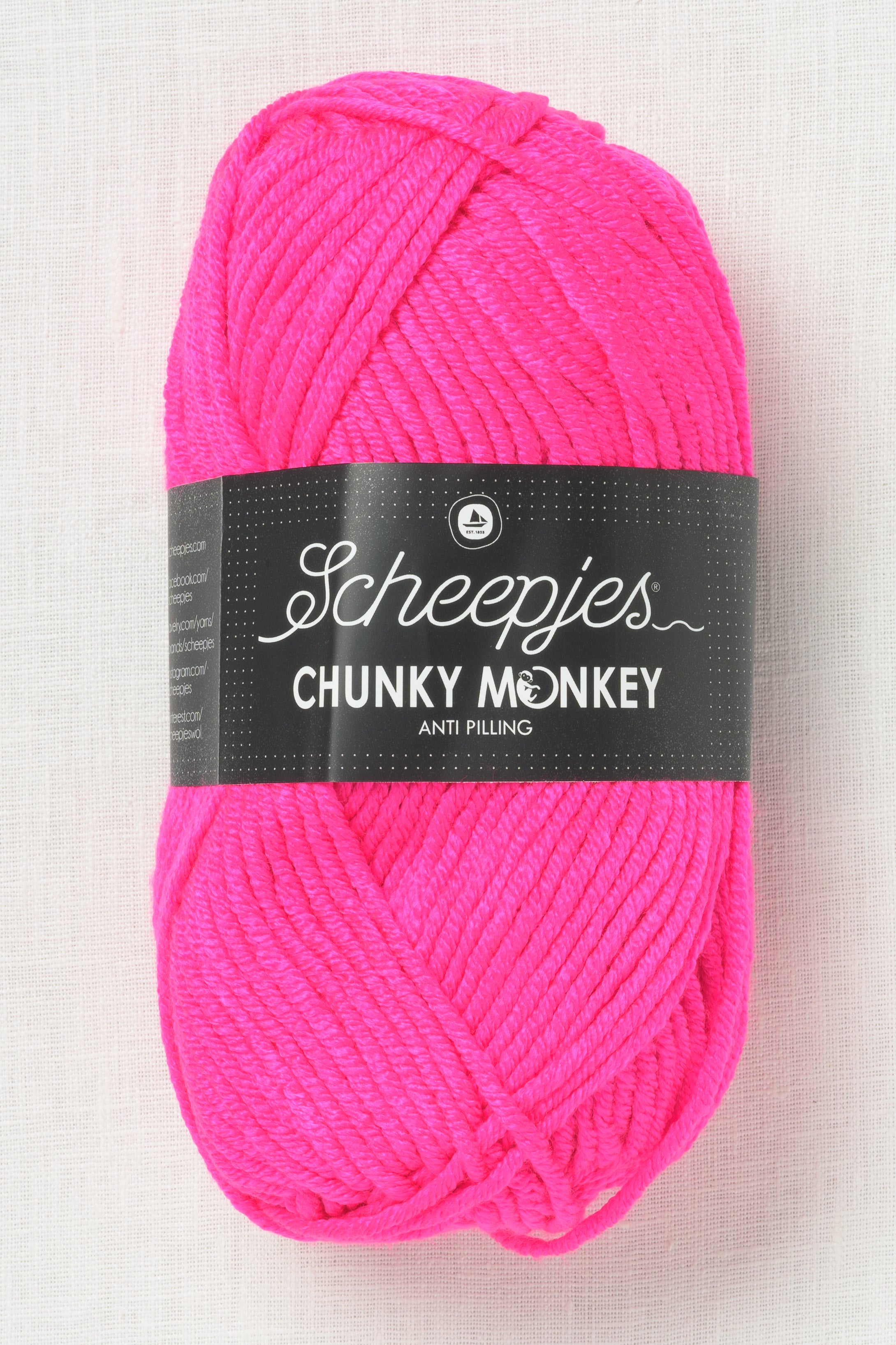 Scheepjes Chunky Monkey 1257 Hot Pink – Wool and Company