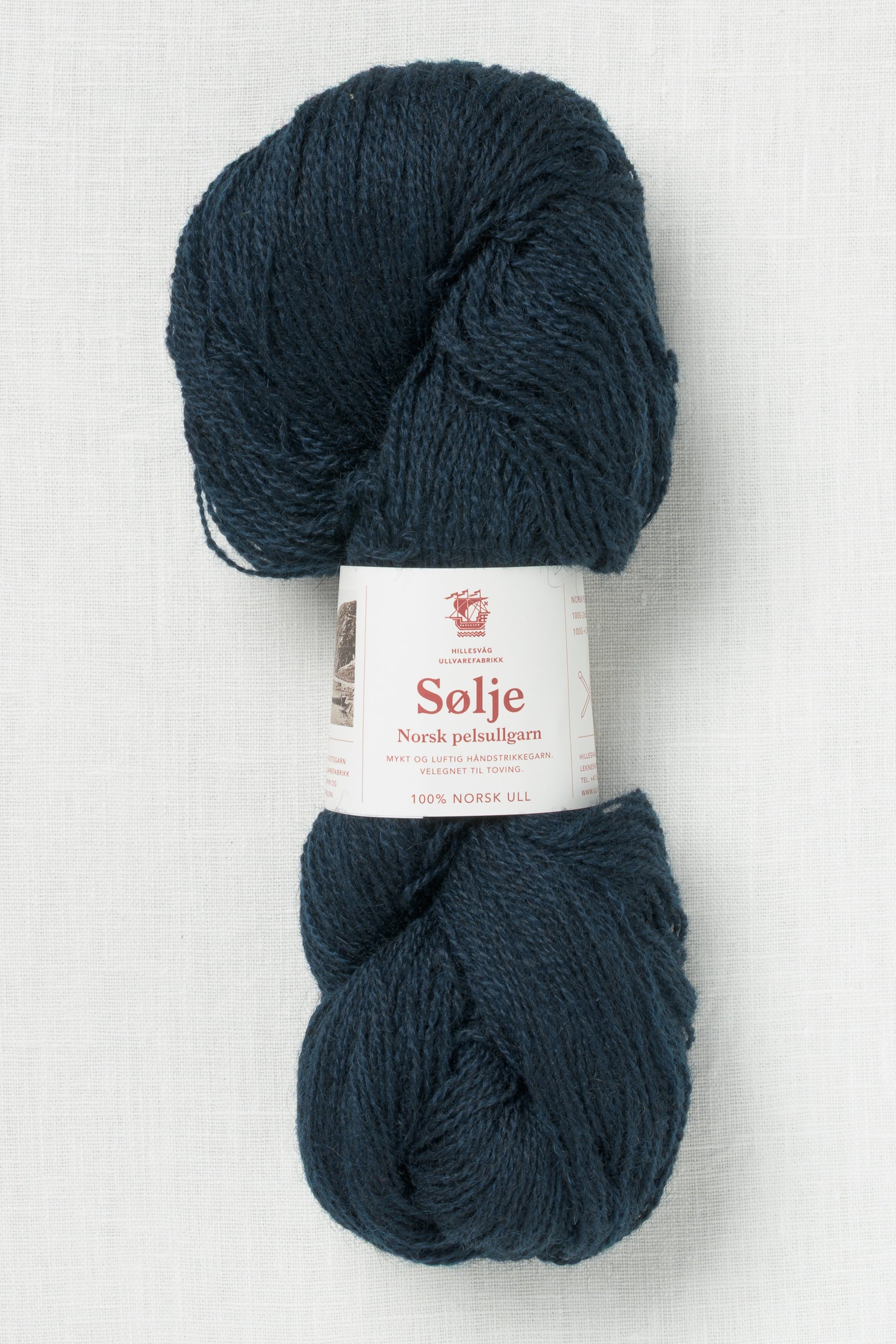 Hillesvåg Sølje 2133 Navy Blue – Wool and Company