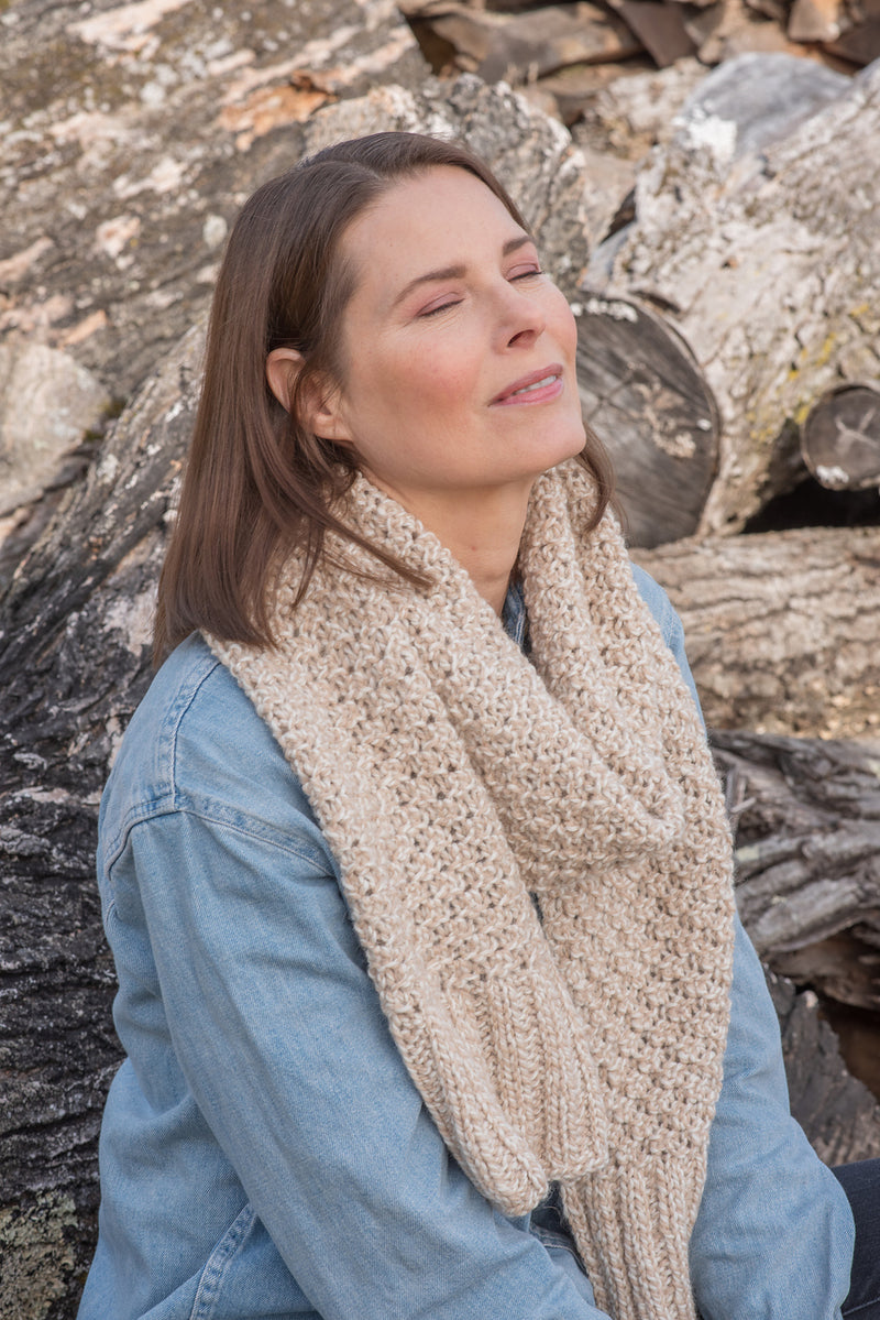 Tryne Scarf by Amy Christoffers – Wool and Company