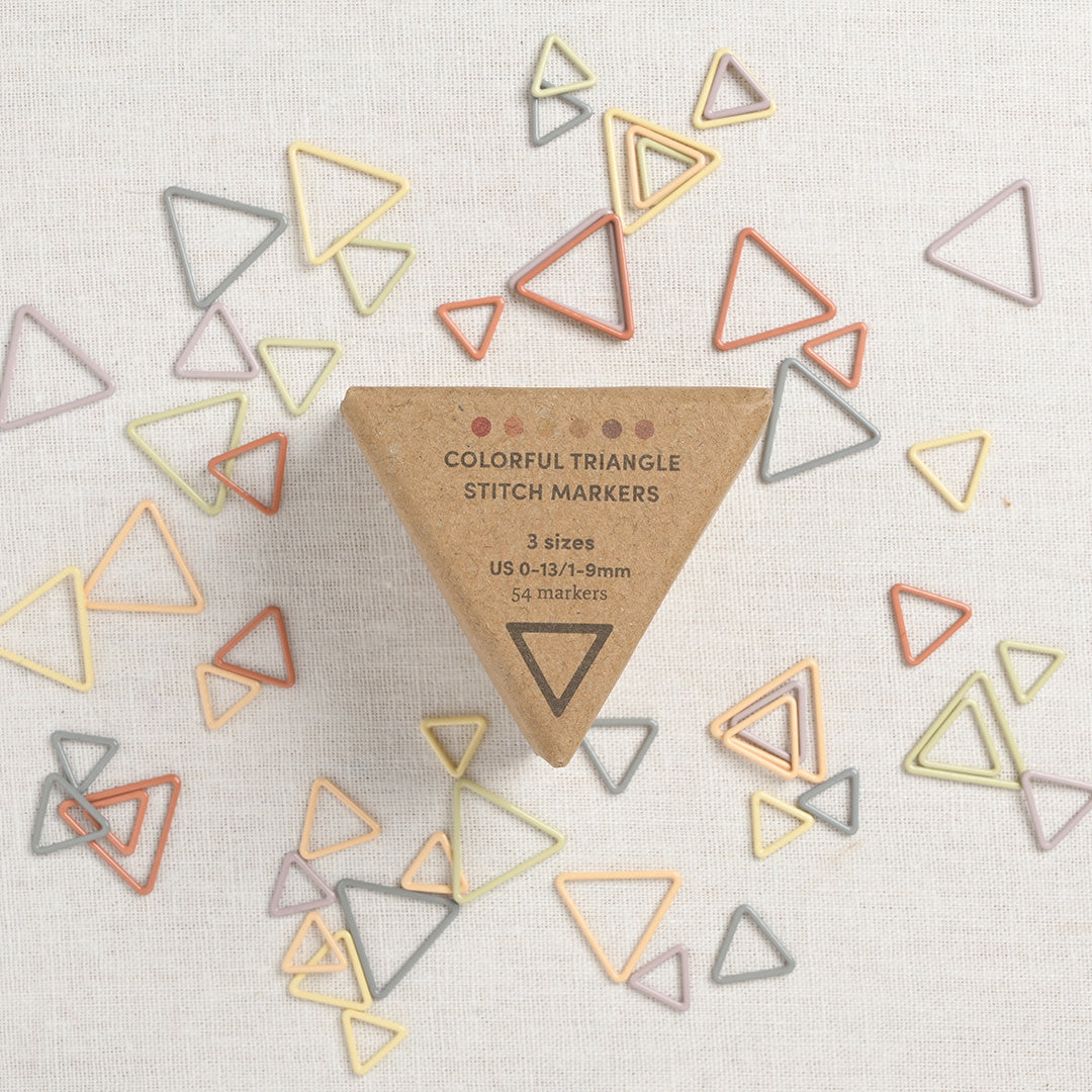 Cocoknits Colorful Triangle Stitch Markers, 54 ct. – Wool and Company